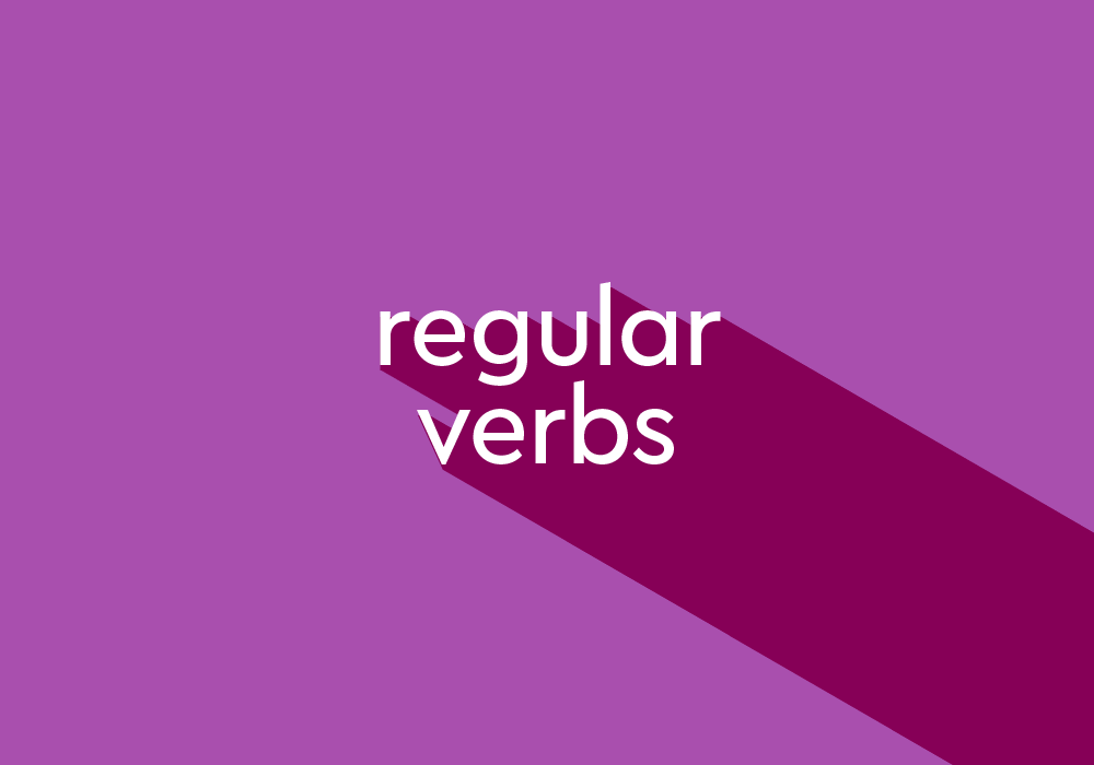 What Is A Regular Verb Thesaurus