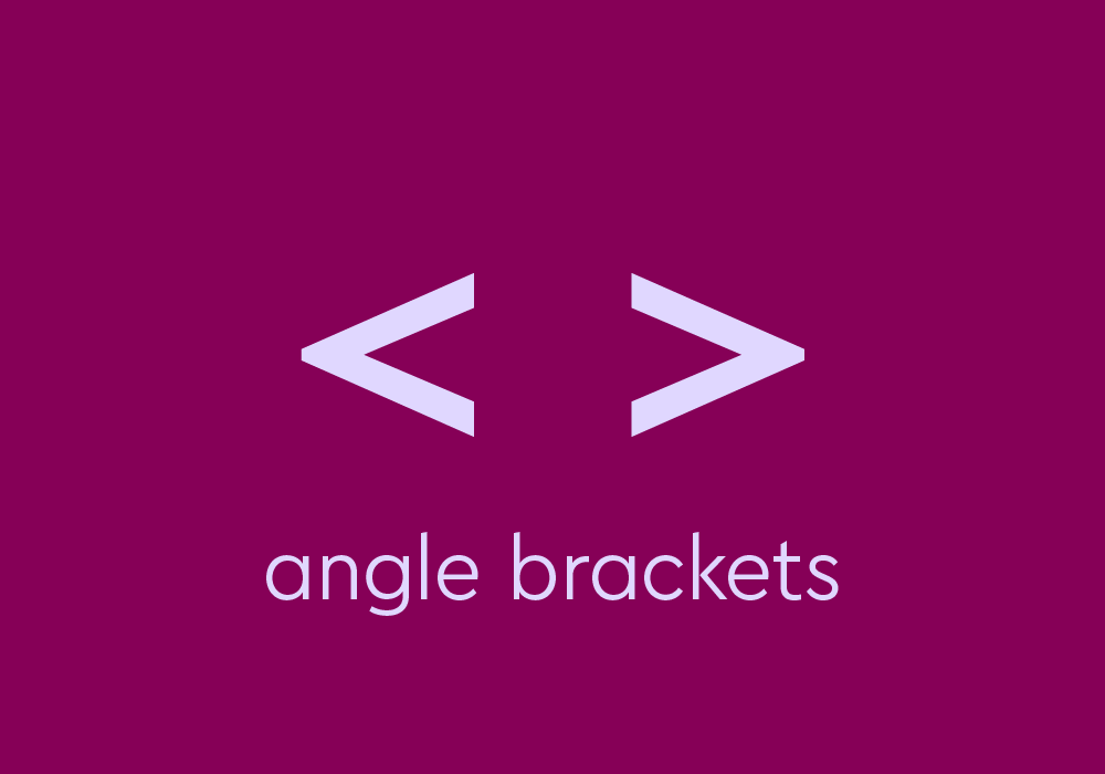 What Is An Angle Bracket